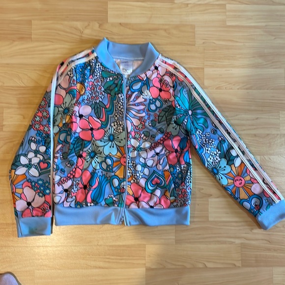 adidas | Jackets & Coats | Adidas Big Girls Lightweight Track Jacket ...